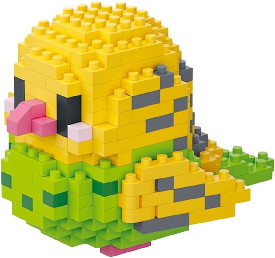 WEINIYA Parrot Cute Bird Series Mini Bricks Micro Building Kit for Kids ...