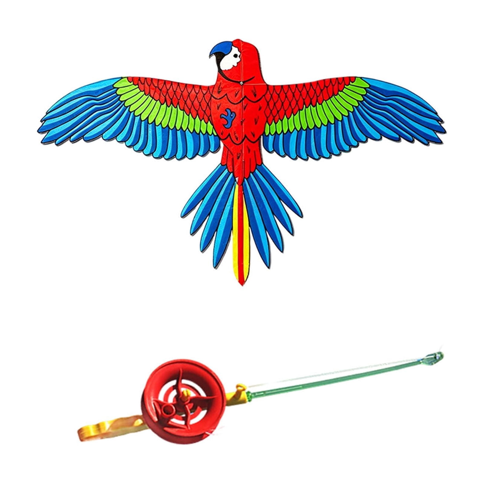 WEIOUKC Dynamic Kites,Fishing Rod Line Easy Flying Toy Frameless ...