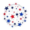 WEIOUKC Festive Assorted Star Paper Dinner Plates For Parties Colorful ...