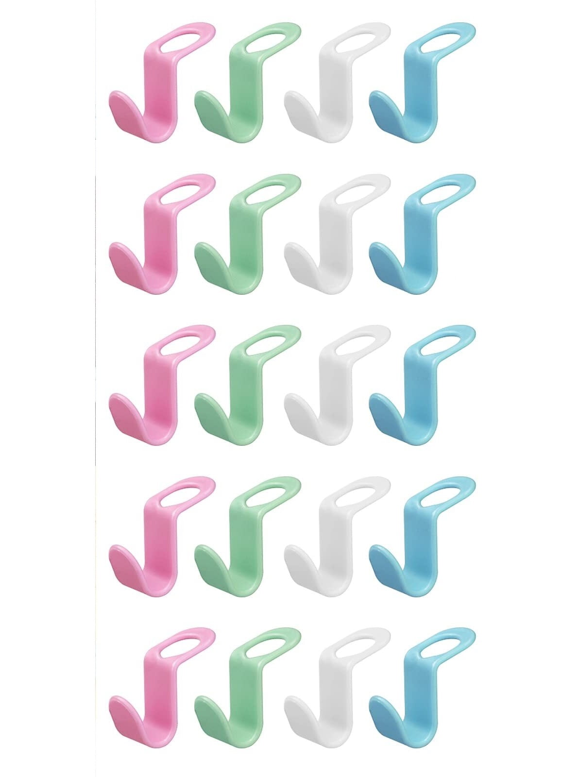 WEIPING Space Saving Hanger Extender Hooks 120PCS Clothes Hanger ...