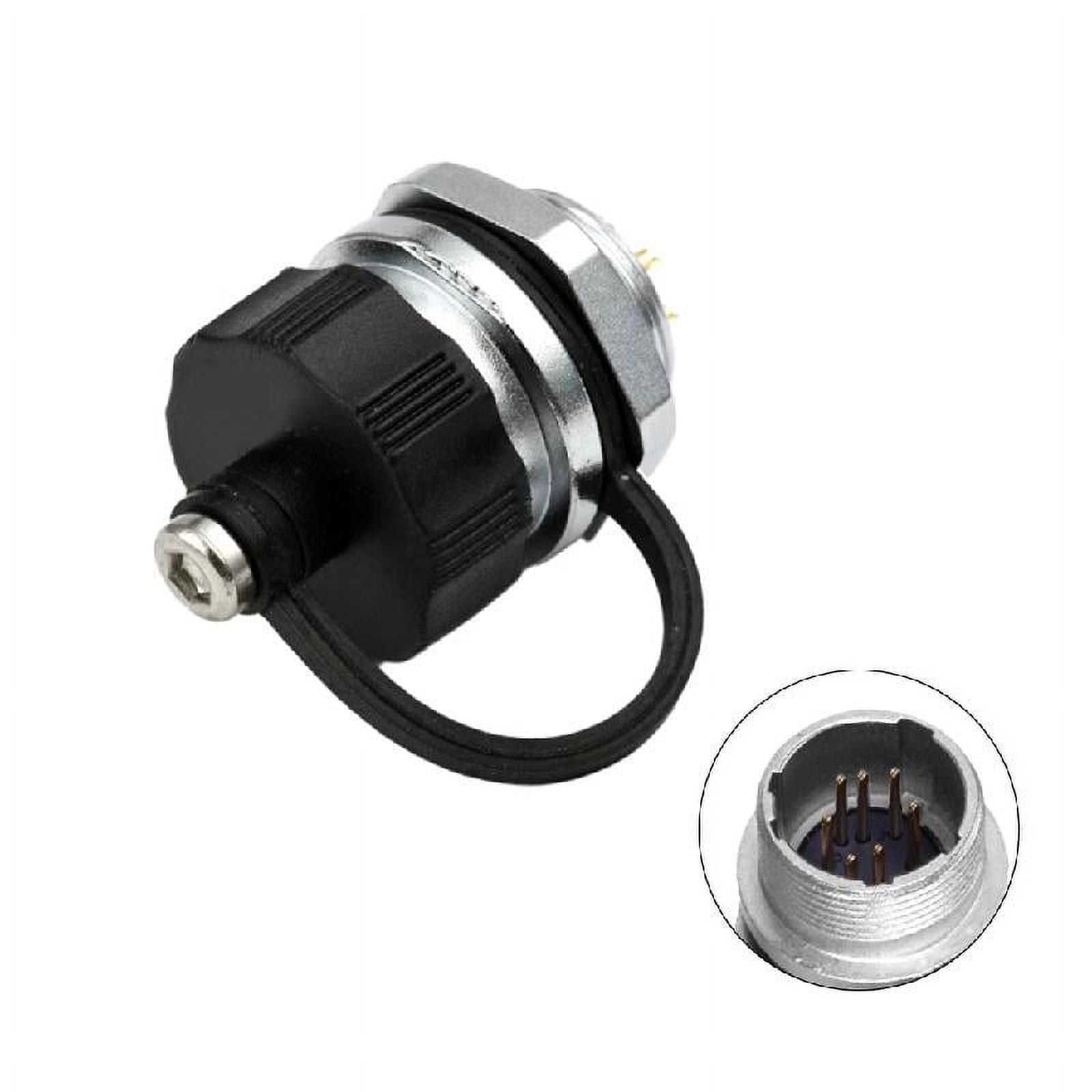 WEIPU TQ+ZM Industrial LED Waterproof Aviations Connectors Thread Panel ...