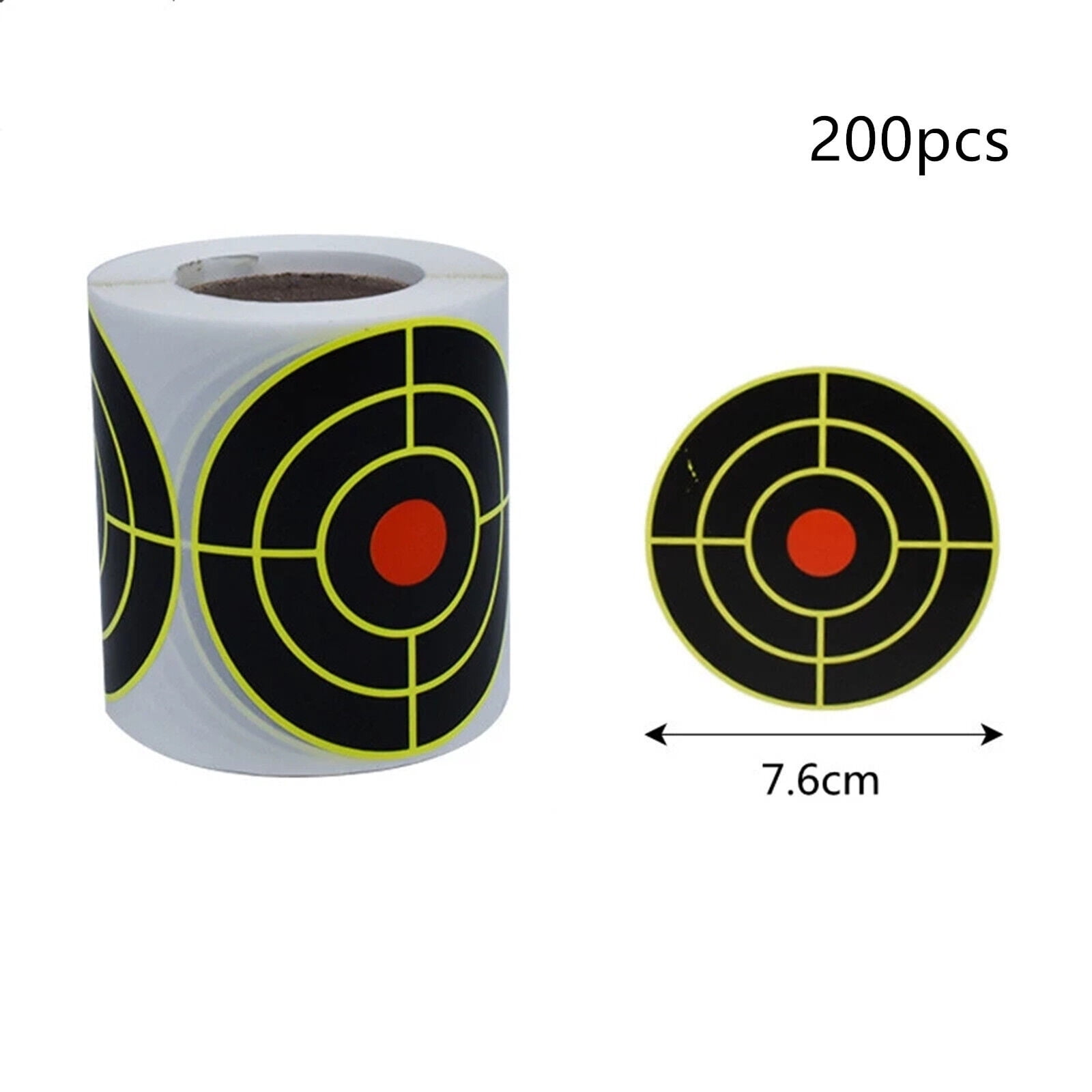WEISIPU 100/200x Splatter Targets Shooting 3" Reactive Target Sticker ...