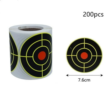 30 pc Reactive Splatter Shooting Targets Instant Feedback Self-Adhesive ...