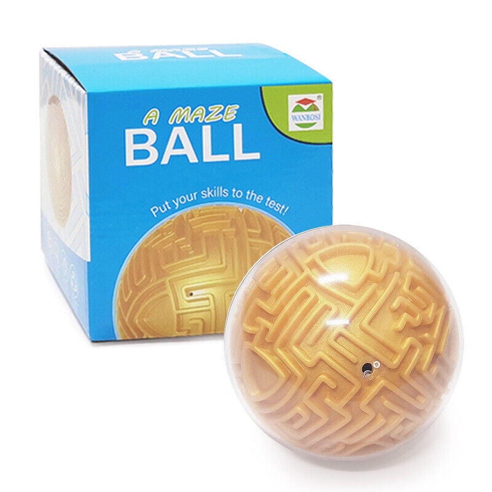 WEISIPU 3D Puzzle Ball for Kids, Maze Ball Labyrinth Brain Teasers Game ...