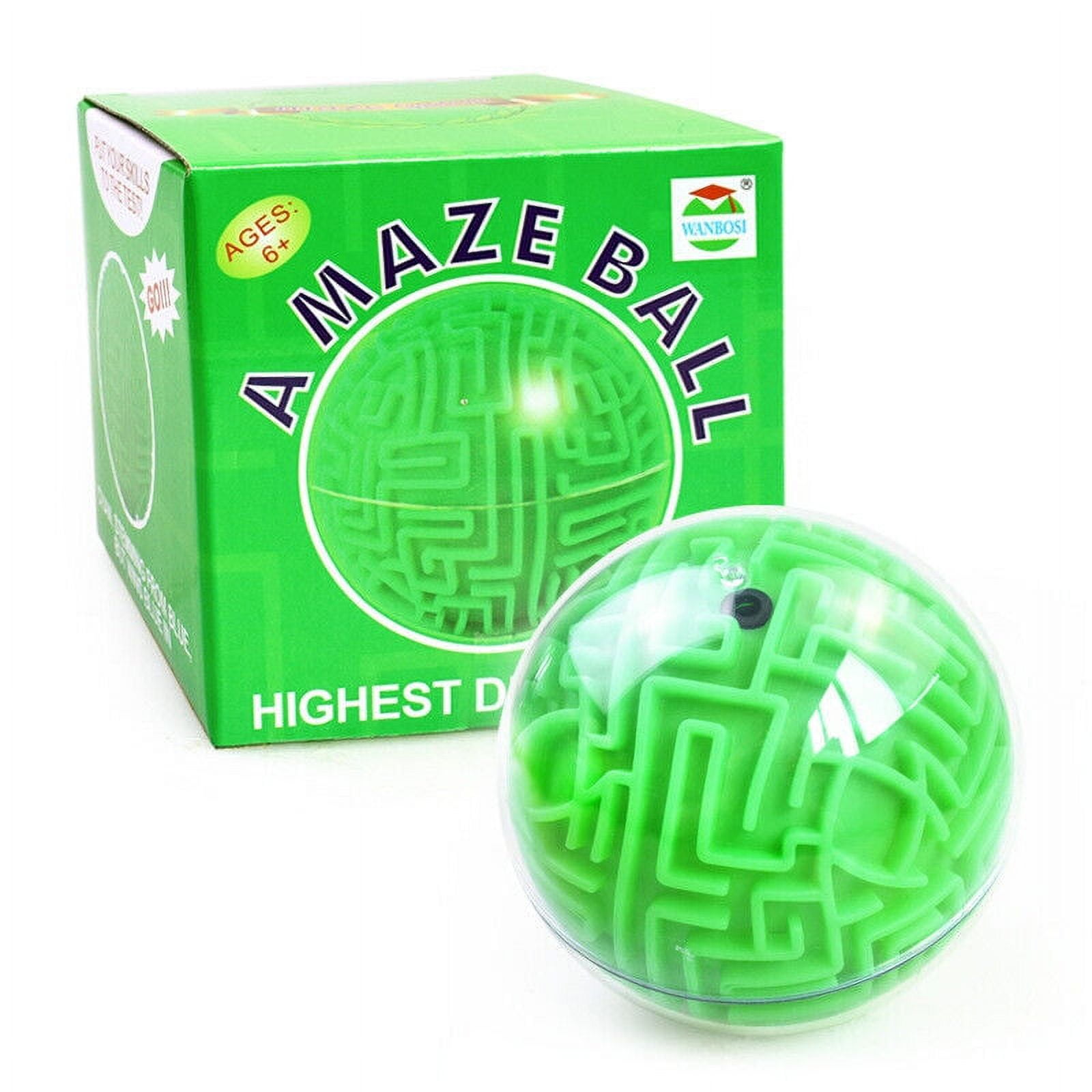 WEISIPU 3D Puzzle Ball for Kids, Maze Ball Labyrinth Brain Teasers Game ...