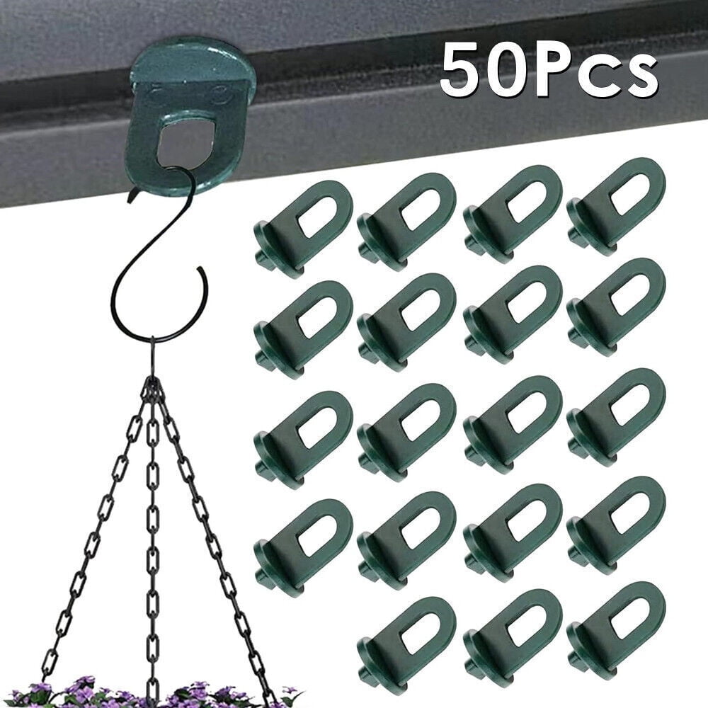 WEISIPU 50PCS Greenhouse Twist Clips，Green House Planter Clips，Plastic ...