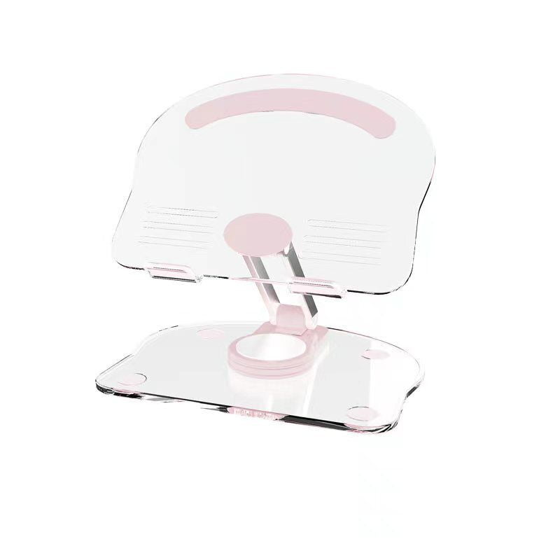 WEISIPU Acrylic Tablet Stand Holder with 360 Rotating Base, Foldable ...