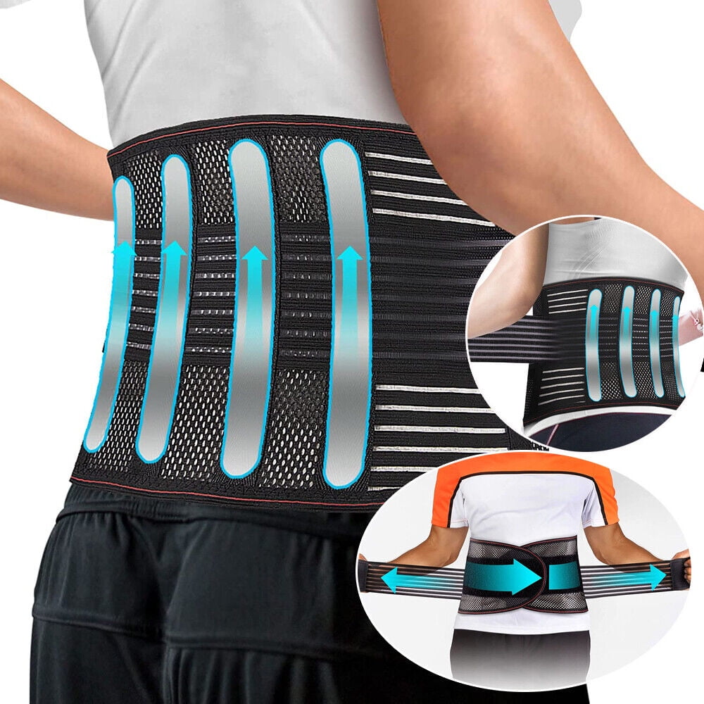 WEISIPU Back Brace for Lower Back Pain Relief Sciatica Breathable ...