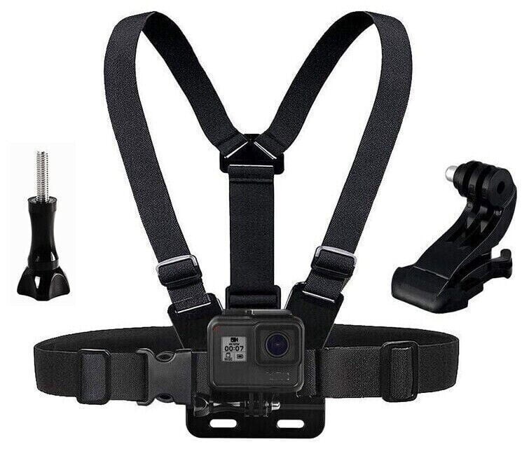 WEISIPU Chest Mount Strap Harness fit GoPro HERO 3 4 5 6 7 8 9 10 with ...