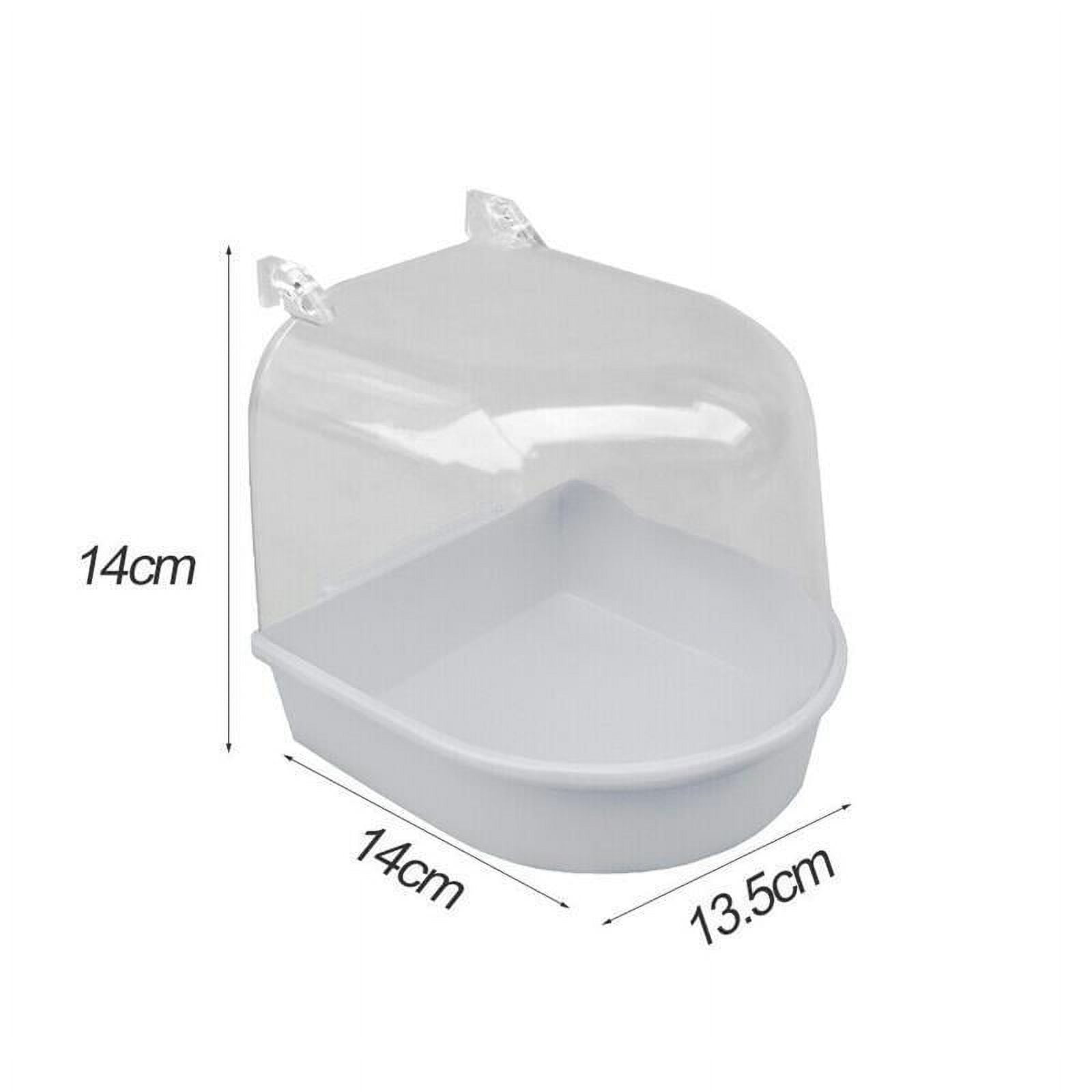 WEISIPU Classic Caged Bird Bath Aviary Birds Budgie Finches Canaries ...