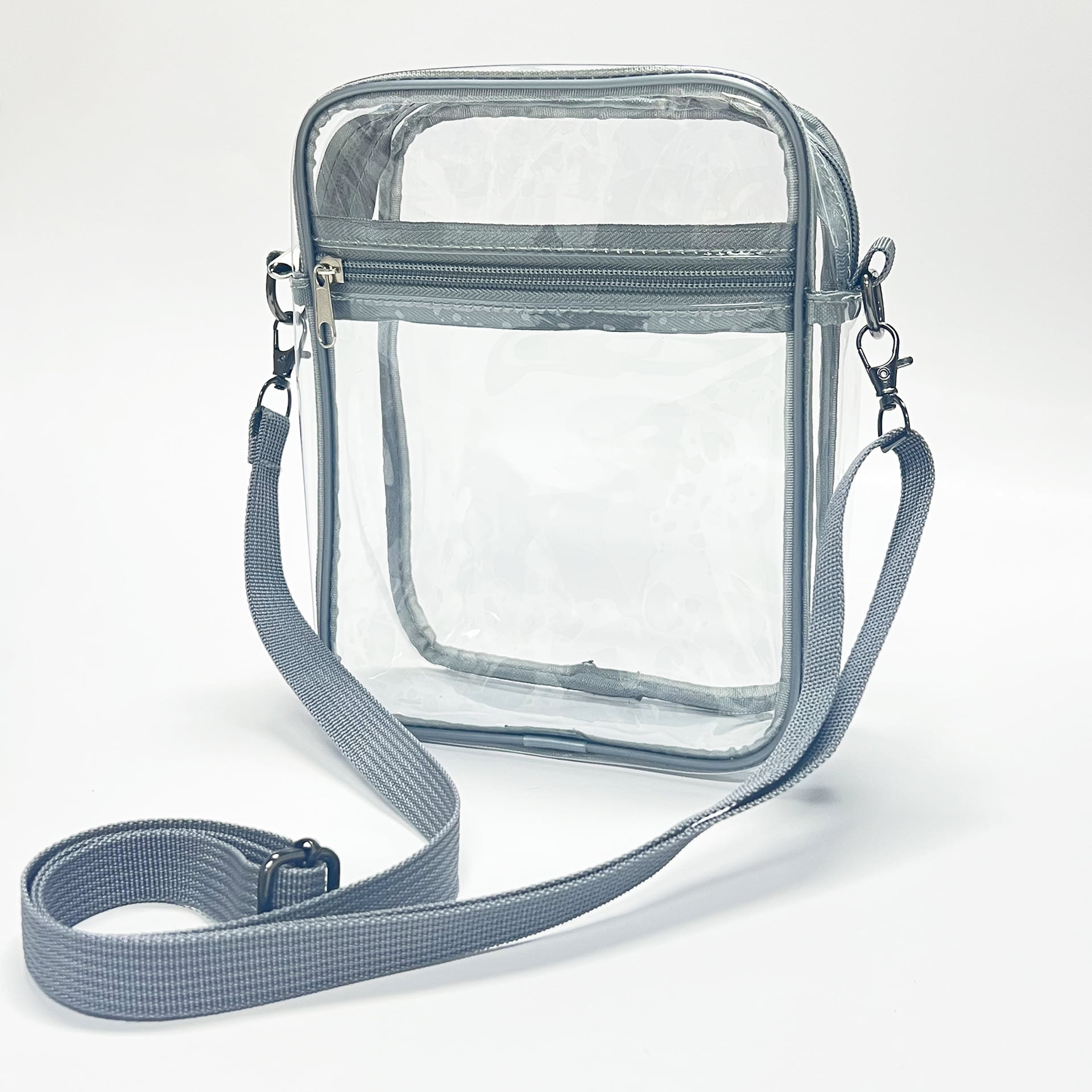 WEISIPU Clear Bag Stadium Approved PVC Concert Clear Purse Crossbody ...