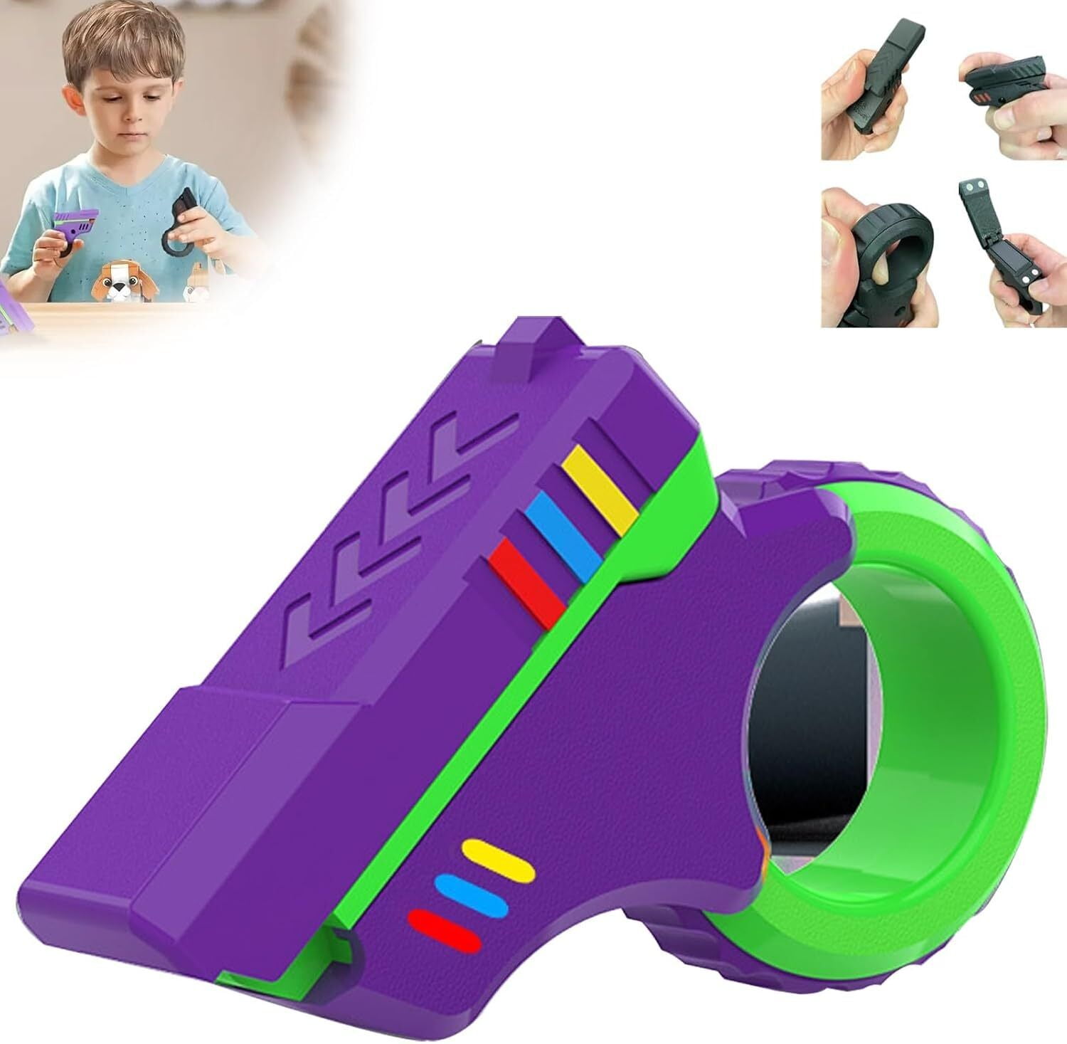 WEISIPU Fidget Slider 3D Printed Fidget Toy Gadget, Stress Relief Relax ...