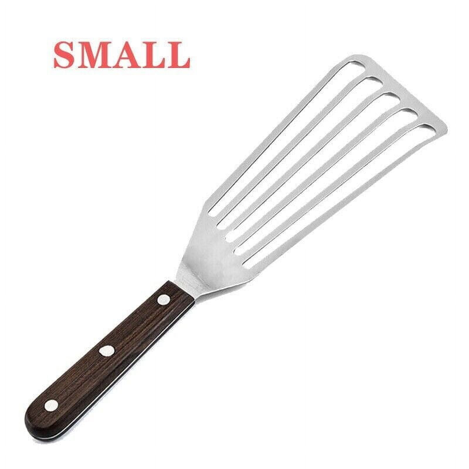 WEISIPU Fish Spatula Stainless Steel Barbecue Turner,Metal Slotted ...