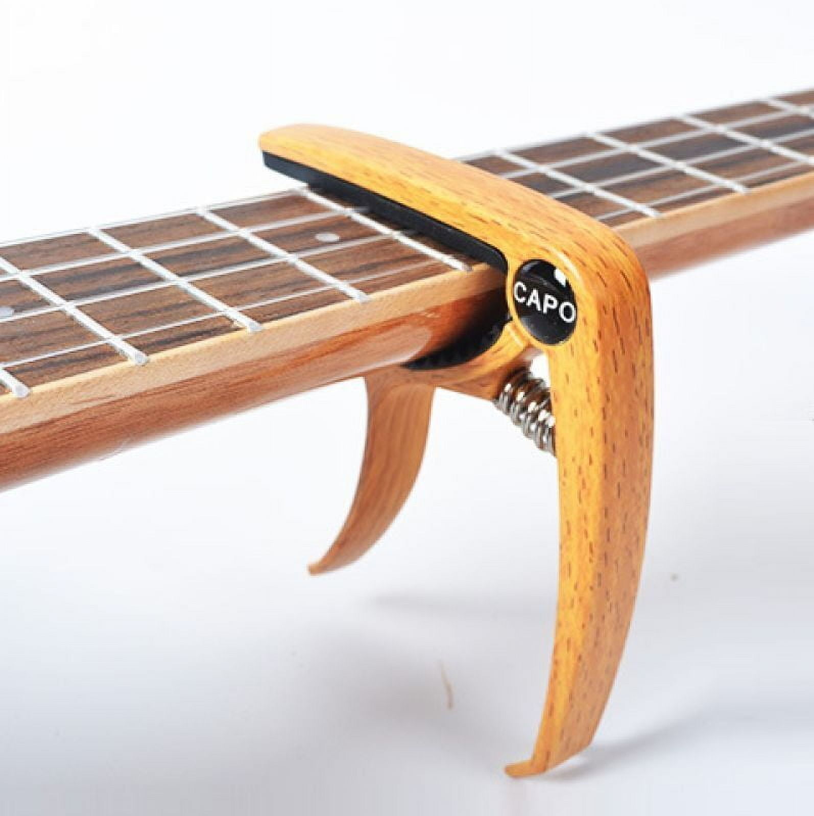 WEISIPU Guitar Capo Wood Color Acoustic Electric Guitar Clamp Trigger ...