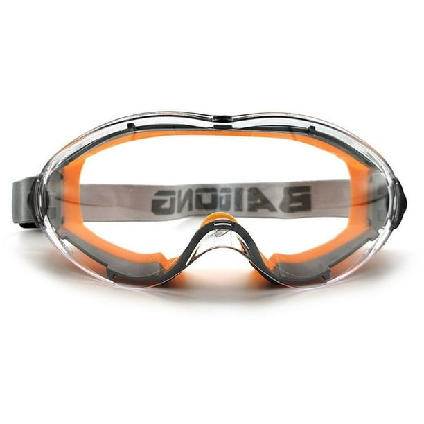 WEISIPU Industrial Grade Safety Goggles,Anti Fog Clear Lens Lab Goggles ...