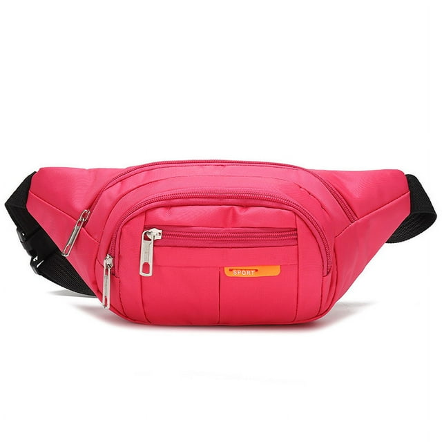 Weisipu Large Waterproof Waist Bum Bags Fanny Pack Belt Pouch Wallet Travel Bag Unisex