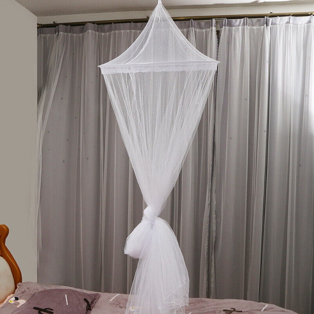 WEISIPU Mosquito Net Canopy Dome Fly Insect Protect Double King Bed ...