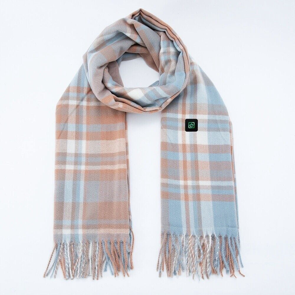 WEISIPU Smart Electric Heated Scarf Winter Neck Warmer Shawl USB Man ...