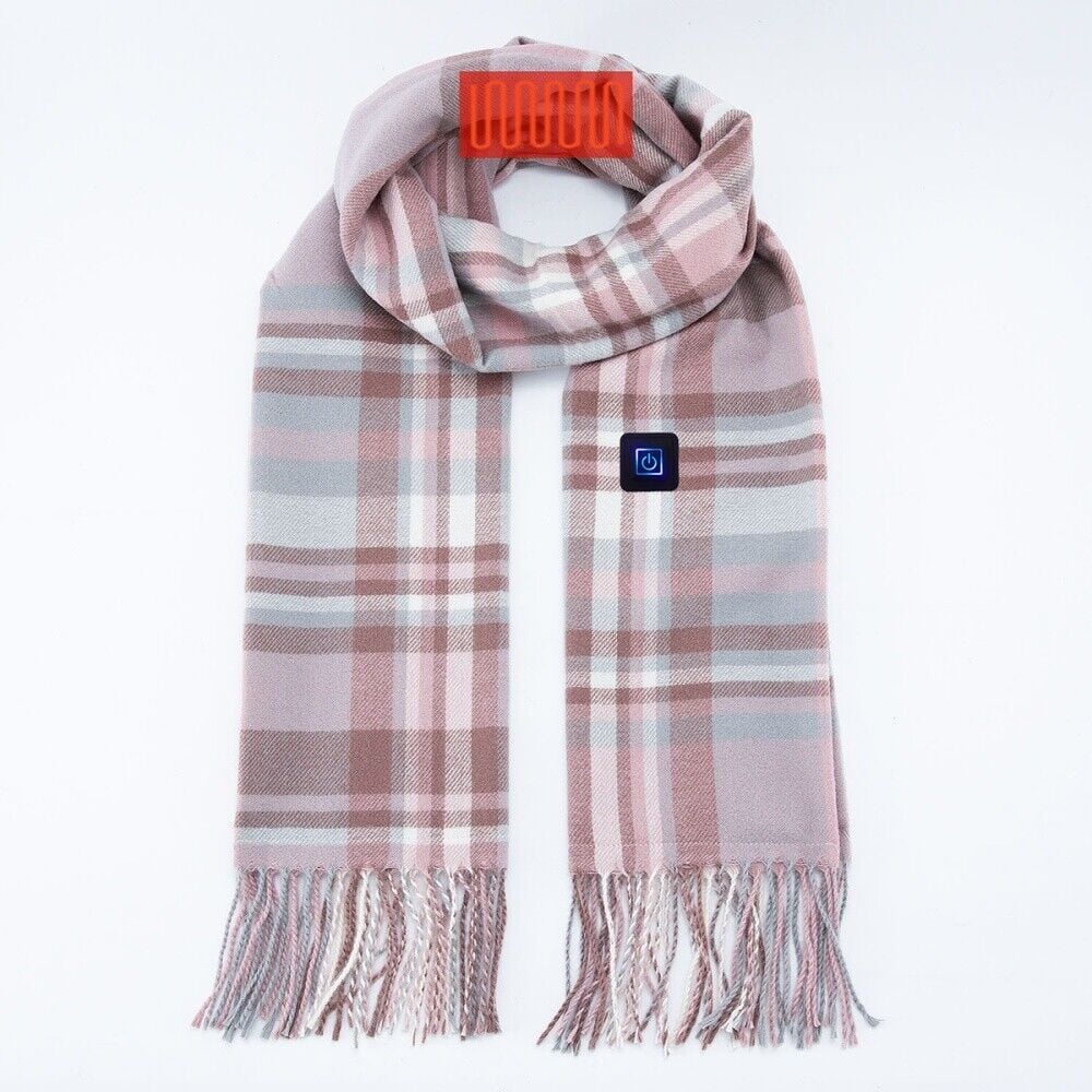 WEISIPU Smart Electric Heated Scarf Winter Neck Warmer Shawl USB Man ...