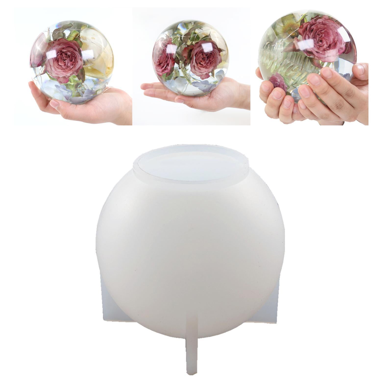 WEISIPU Sphere Resin Molds, 3D Ball Shapes Silicone Molds for Resin ...