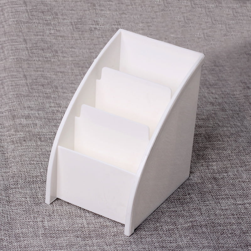 WEISIPU TV Remote Control Holder Desktop Organizer with 3 Compartments ...