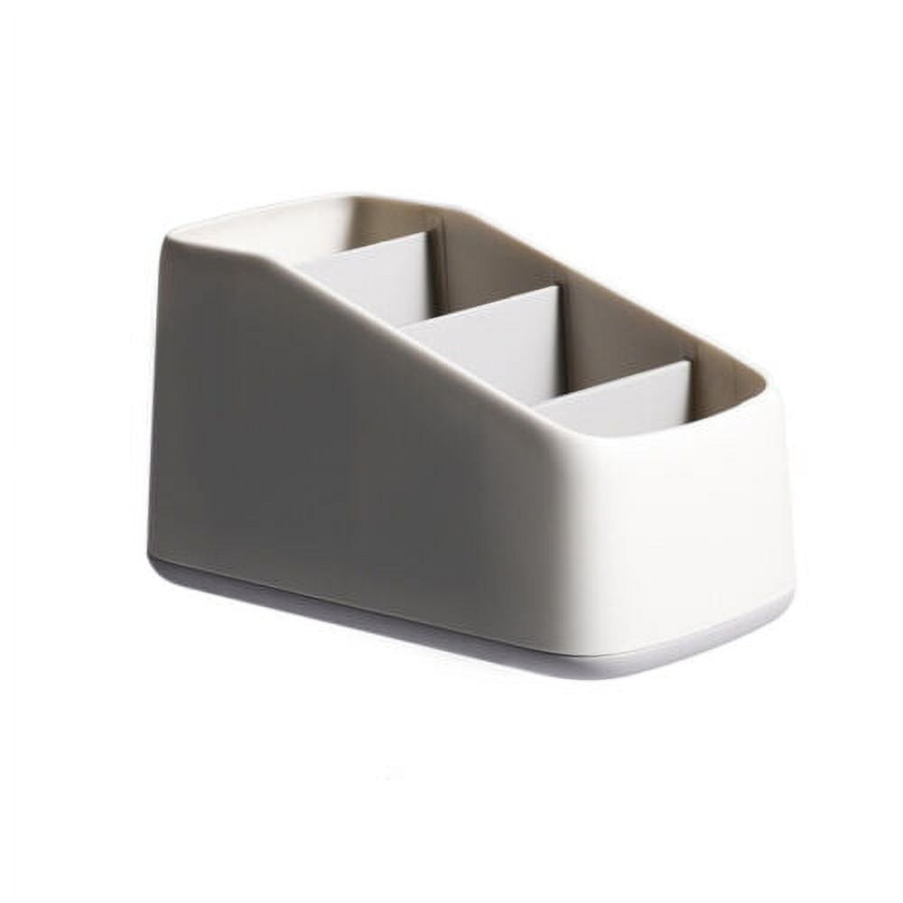 WEISIPU TV Remote Control Holder, 4 Compartments Organizer, ABS Plastic ...