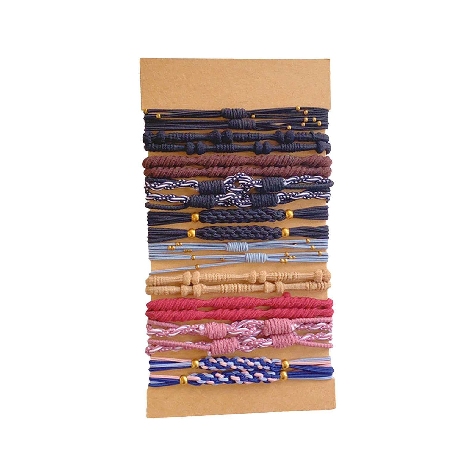 WEIWEIGG 20PCS Elastic Hair Ties, No-Crease Hair Elastics for Women ...