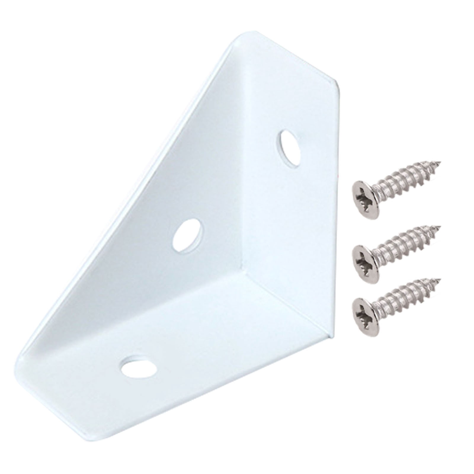 WEIWEIGG Heavy Duty Triangular Corner Bracket, 90-Degree, Metal ...