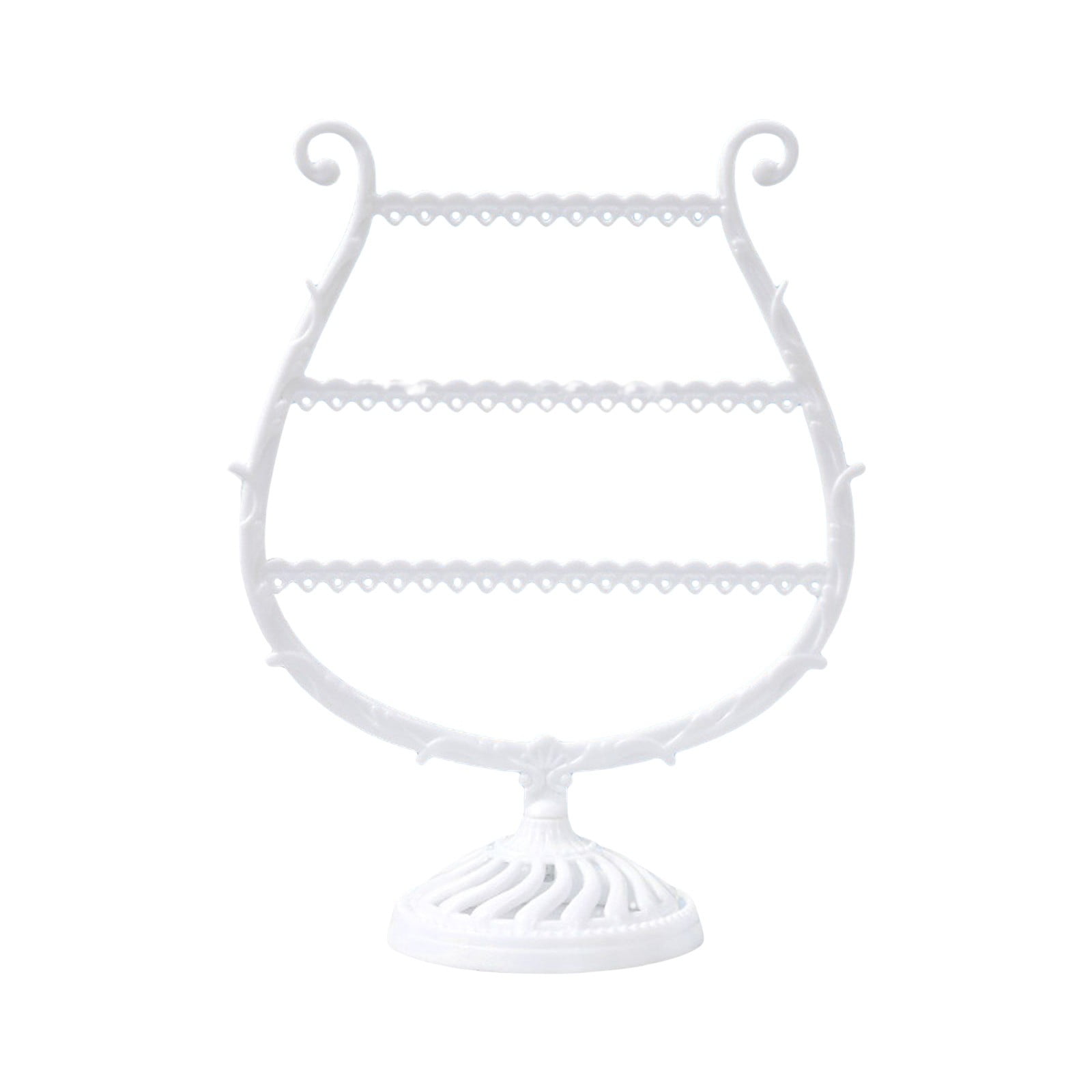 WEIXF 3 Tier Earring Display Holder Jewelry Stand Earring Holder ...