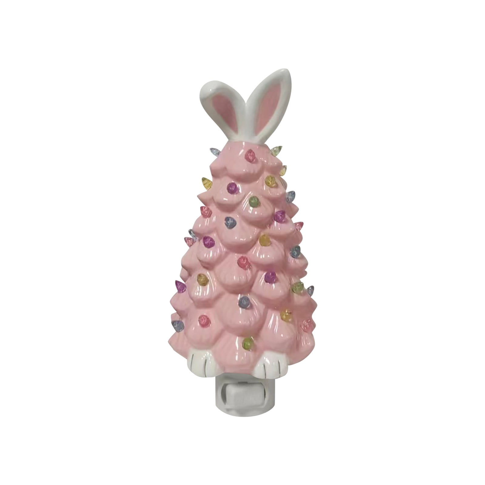 WEIXF Adorable Ceramic Easter Bunny Night Light Easter And Lights for ...