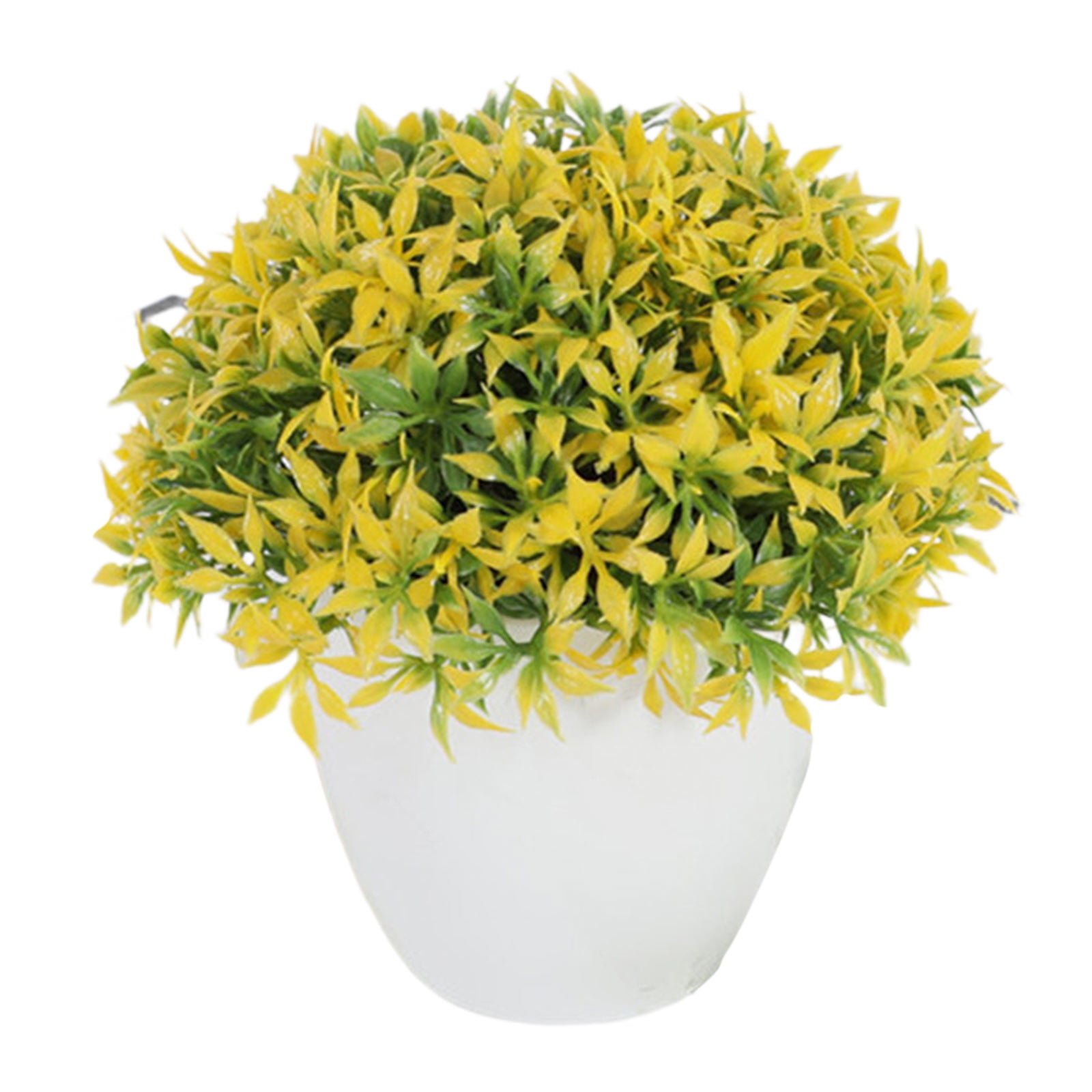 WEIXF Centerpiece In Pot Mini Decorative Potted Topiary Shrubs For Home ...