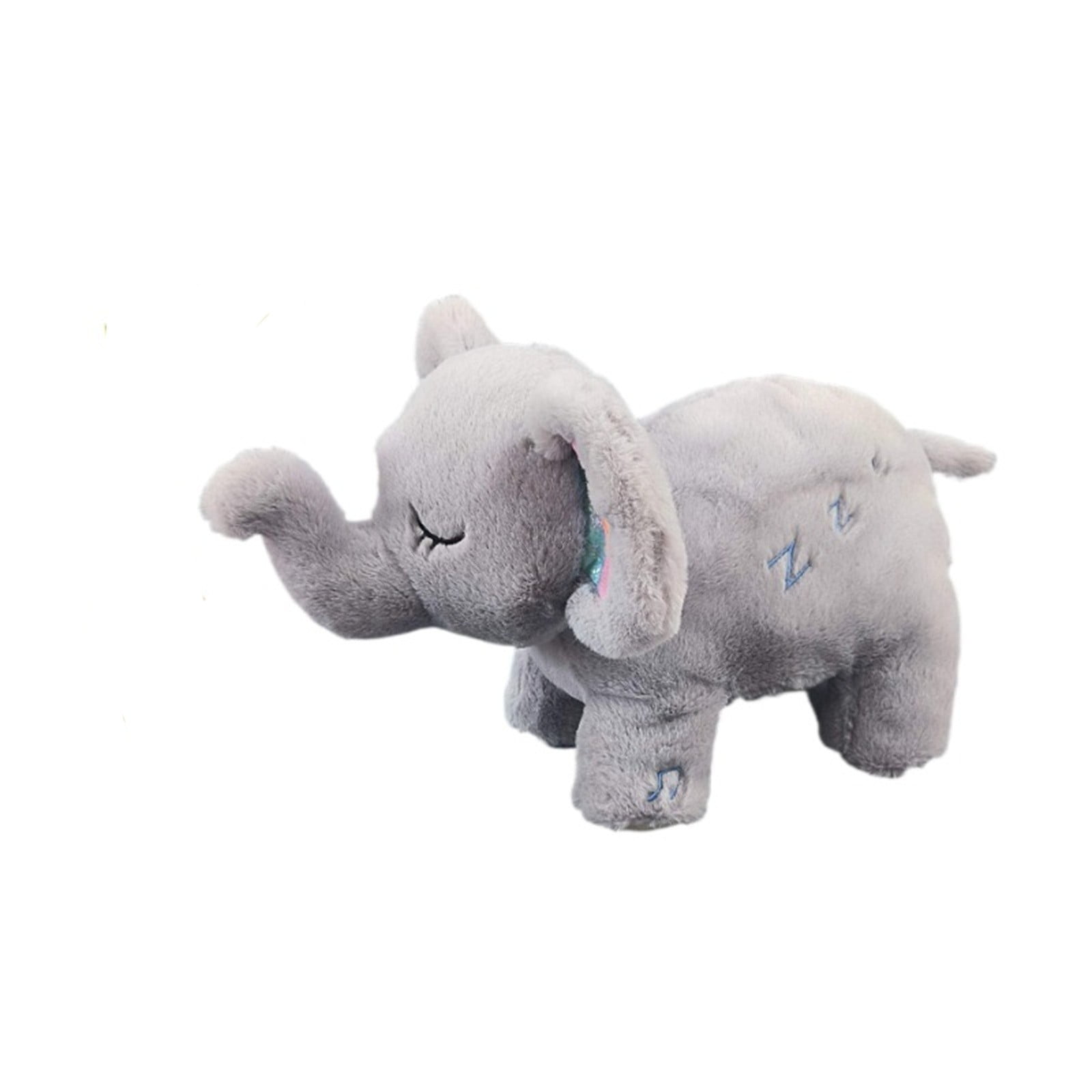 WEIXF Elephant Breathing Stuffed Animal Mush Plushies For Sleep With ...