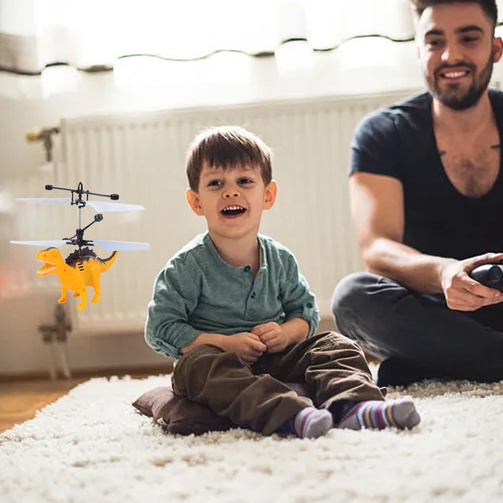 WEIXF Gesture Sensing Dinosaur Aircraft Sensing Dinosaur Aircraft USB ...