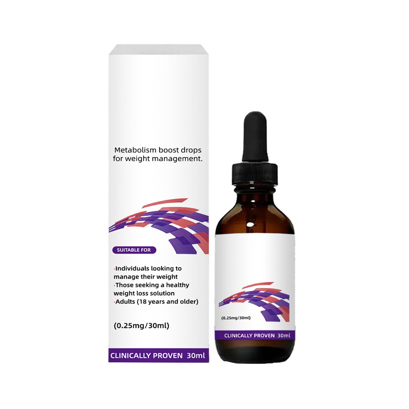 WEIXF Metabolism Booster Drops Vitamin Infused Digestive Aid 30ml For ...