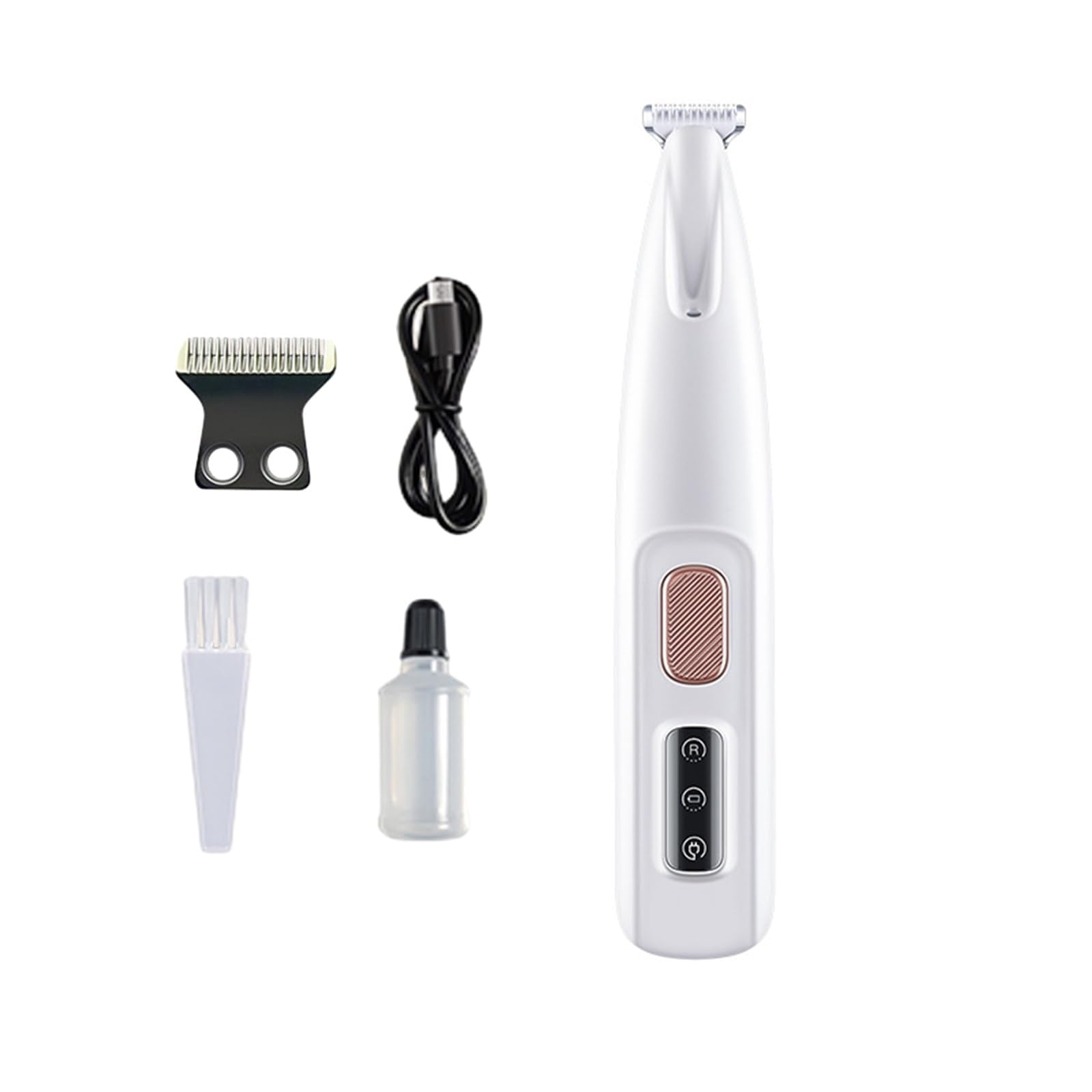 WEIXF Pet Micro Precision Trimmer 18mm Widen Pet For Grooming With LED ...
