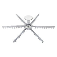 Talisman Designs 10-Inch Round Plastic Dough Pie Top Cutter, Pie Crust ...