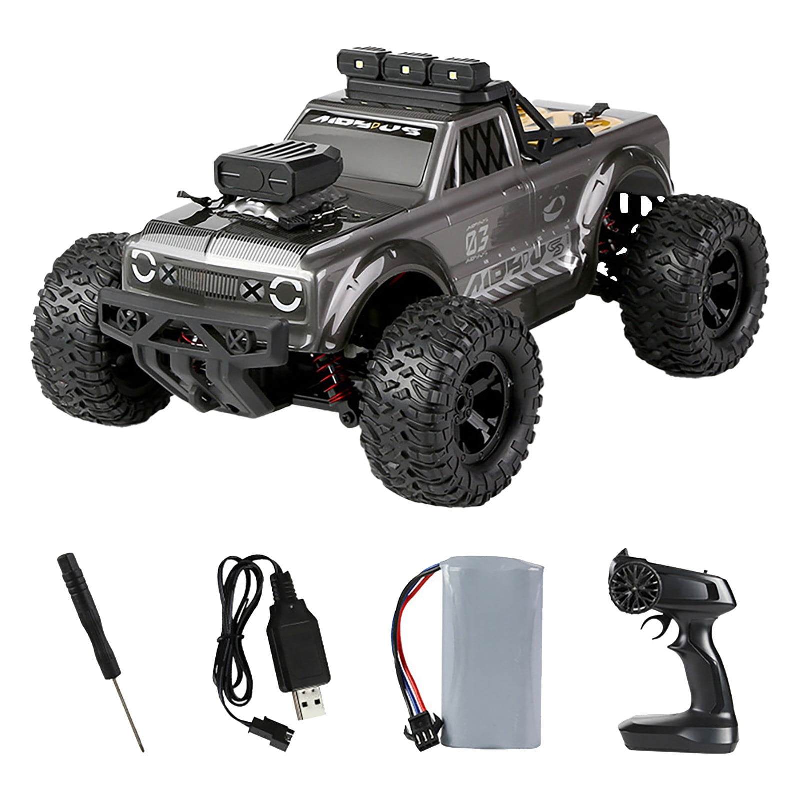 WEIXF Popular Pickup Truck 1:16 Four Way High Speed Remote Control Car ...