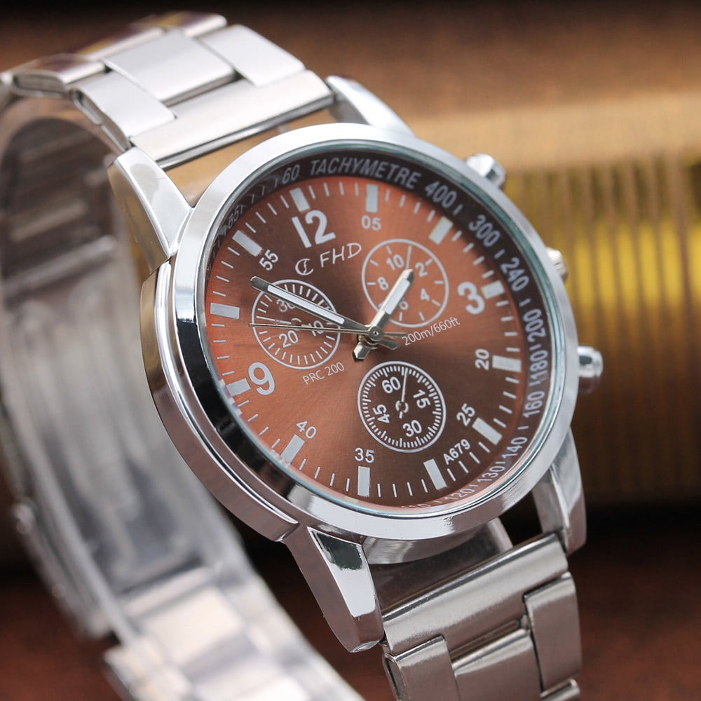 WEIXF Stainless Steel Sport Quartz Hour Wrist Analog Watch Gwg-2000 ...