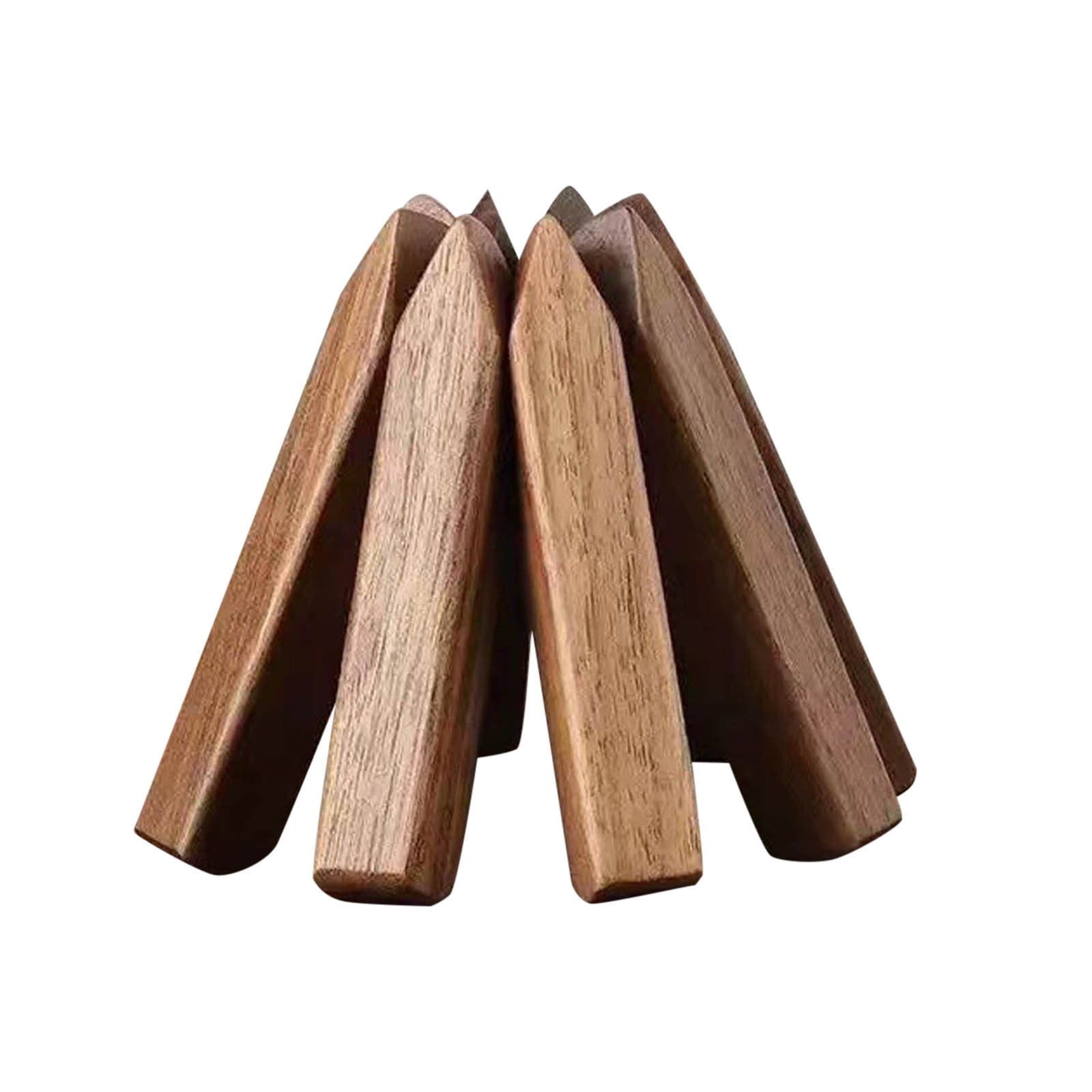 WEIXF Wooden Trivets For Hot Dishes Tree Shape Trivet Set For Teapot ...