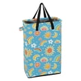 WEIYEKO Collapsible Laundry Basket 48L Waterproof Clothes Hamper ...