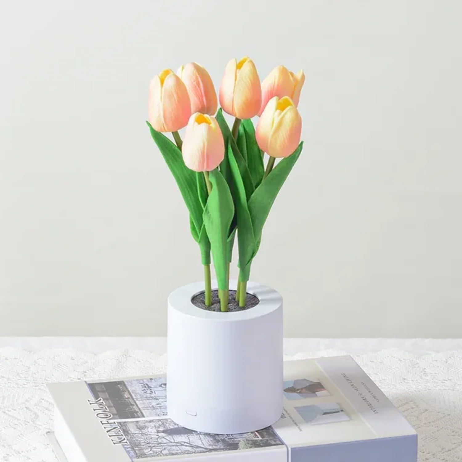 WEIYEYY DIY Custom Sunflower Tulip LED Table Lamp VIP Design - Walmart.com