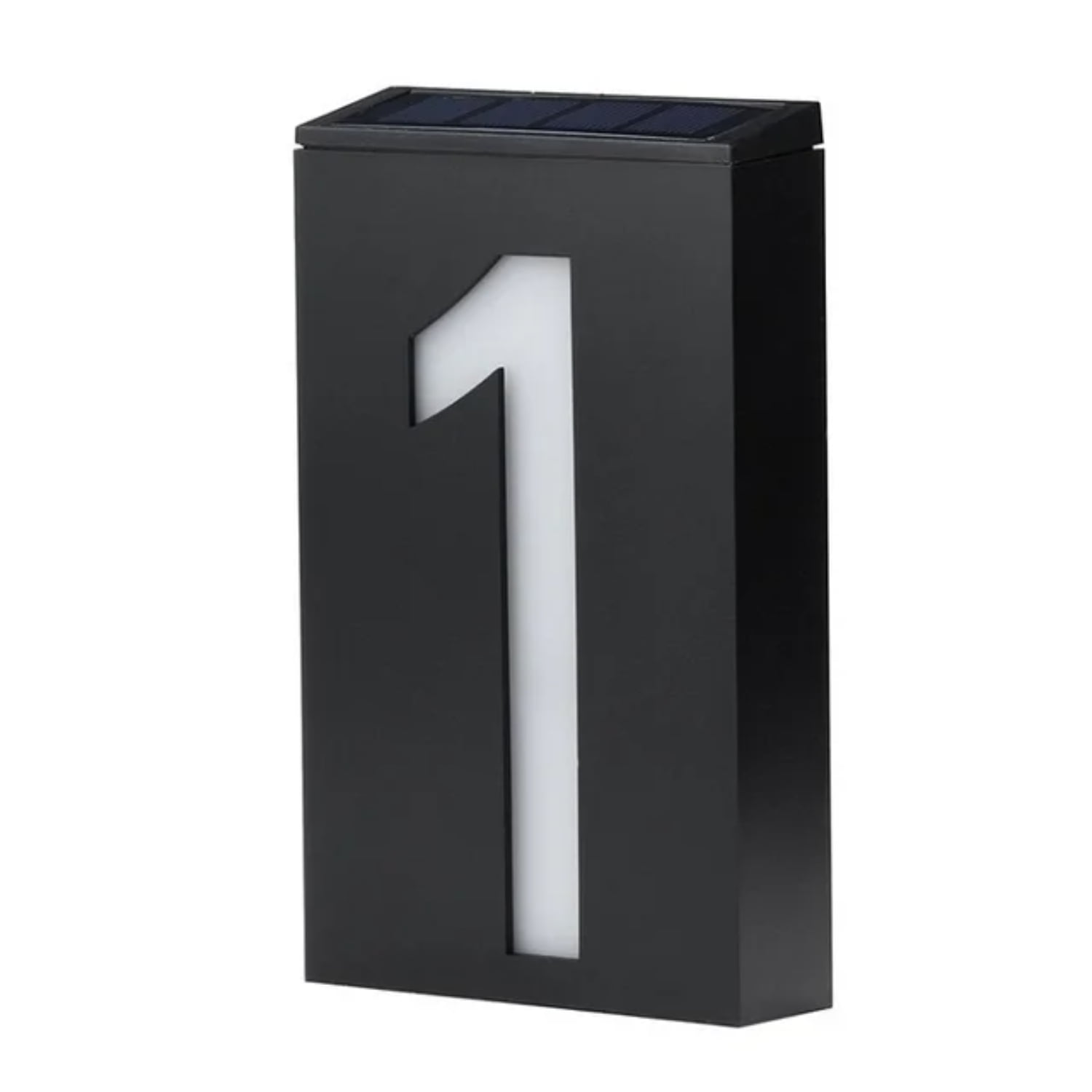 WEIYEYY Solar LED Outdoor Wall House Number Light with Solar Battery ... WEIYEYY Solar LED Outdoor Wall House Number Light with Solar Battery ...