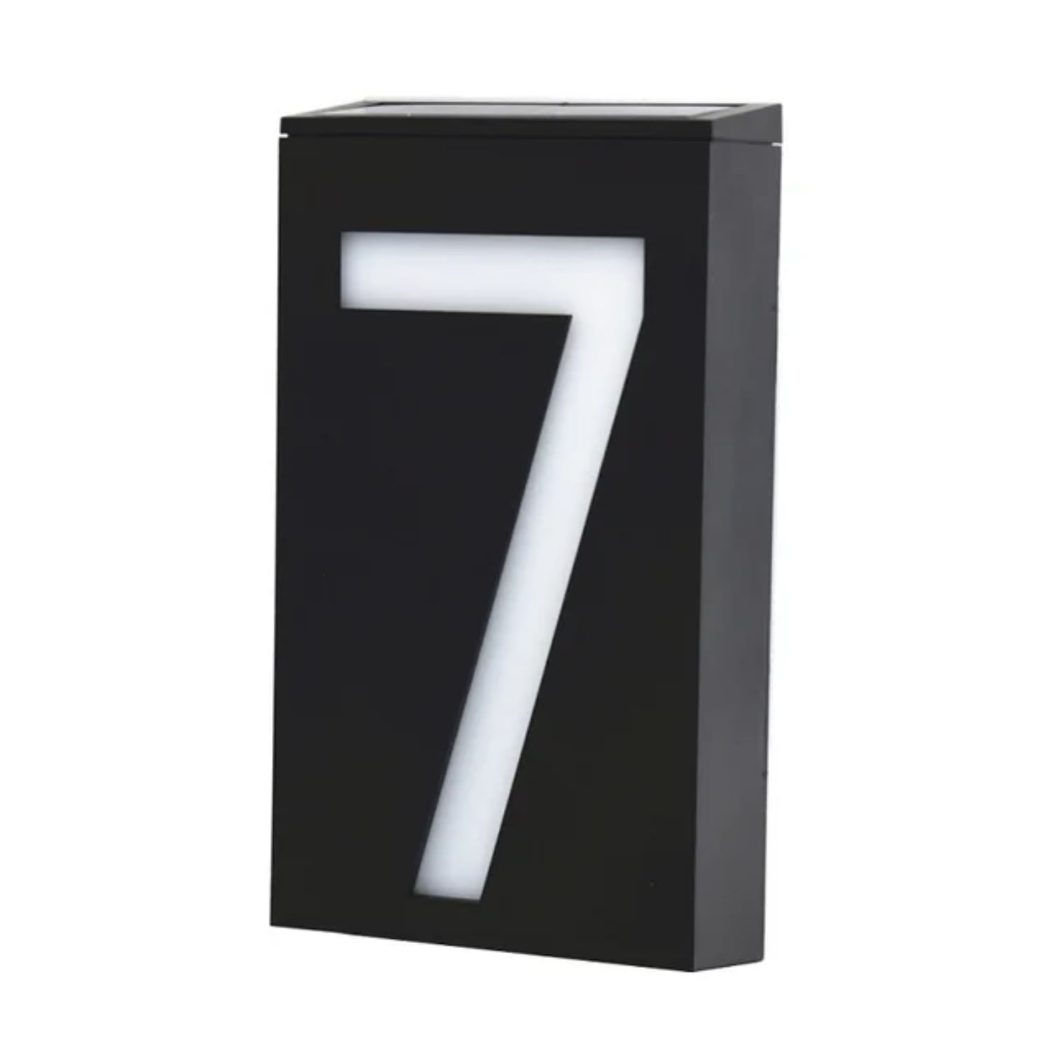 WEIYEYY Solar LED Outdoor Wall House Number Light with Solar Battery ... WEIYEYY Solar LED Outdoor Wall House Number Light with Solar Battery ...