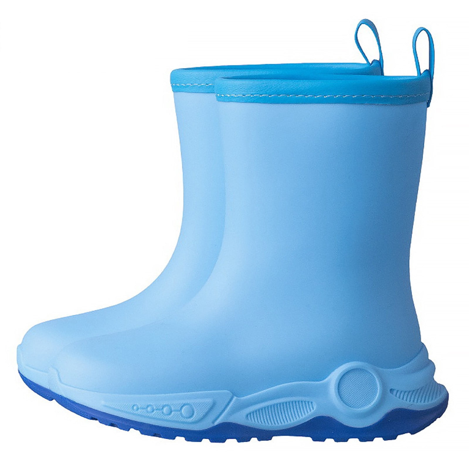 WEIYLL Boy's Boots Rain Version Rainy Days Ideal Pair Raincoats Blue ...