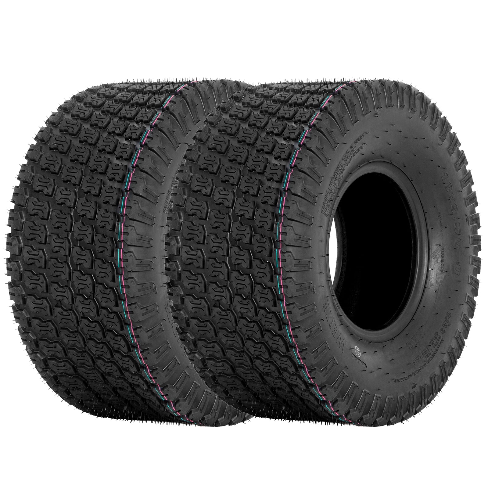WEIZE 18x9.50-8 Lawn Mower Tire, 18x9.5-8 Lawn Tractor Tire, 18x9.5x8 ...