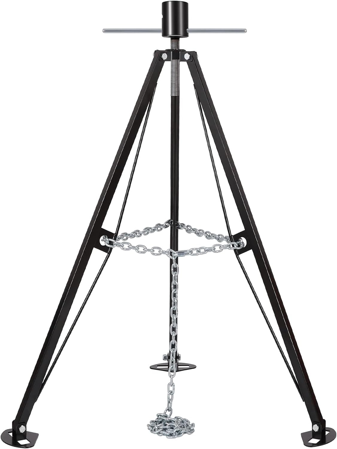 WEIZE 5th Wheel Tripod King Pin Stabilizer, 39"-53" Adjustable Height ...