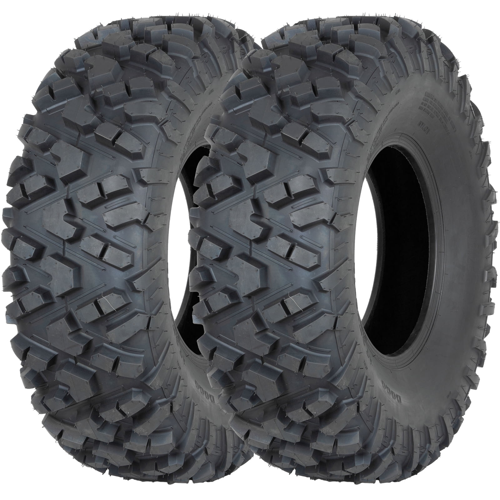 Weize All Terrain ATV UTV Tires, 27x9-12 Front, 6 Ply Durable Nylon ...