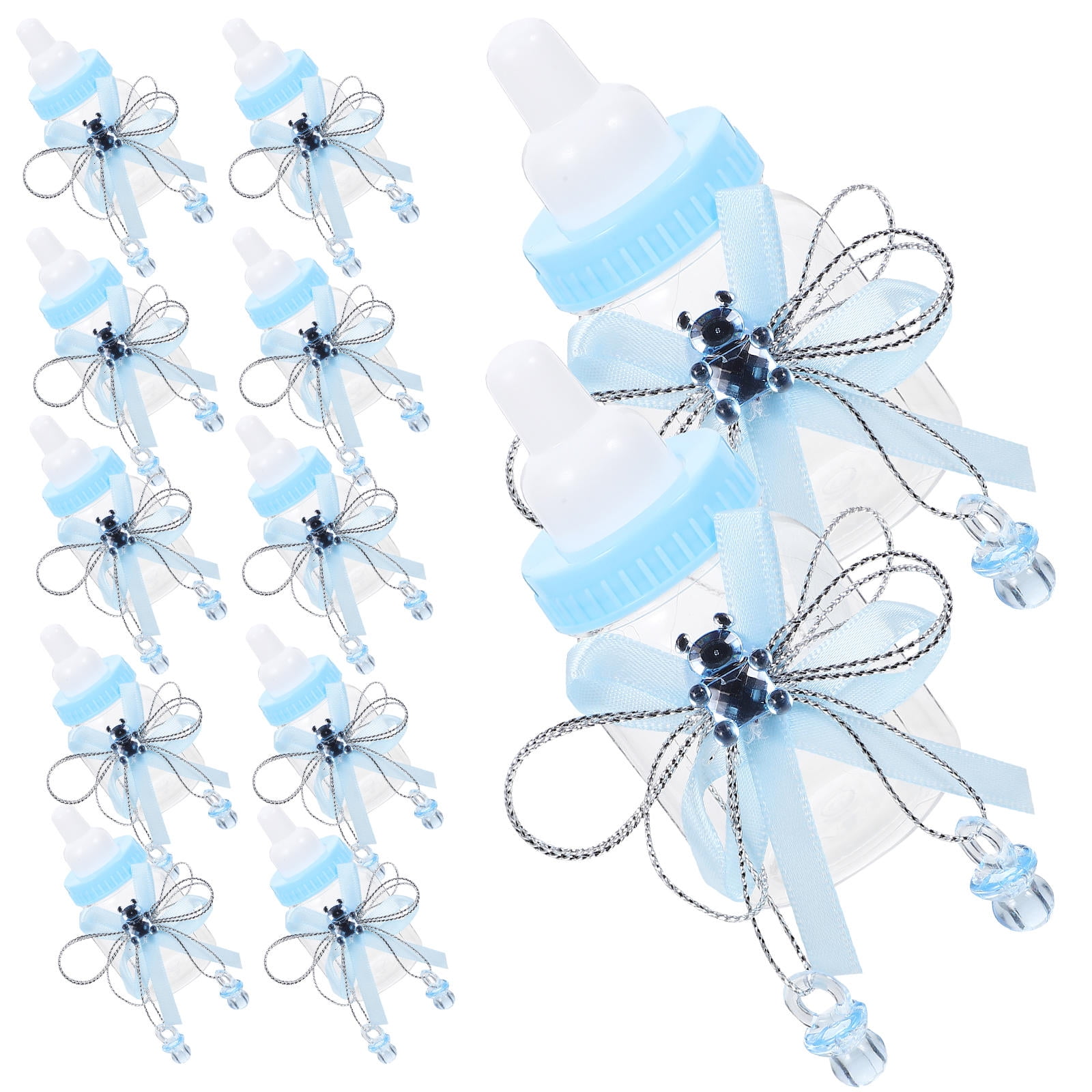 WEKADRIN 12Pcs Candy Bottle Reusable Filling Candy Box Mini Fillable ...