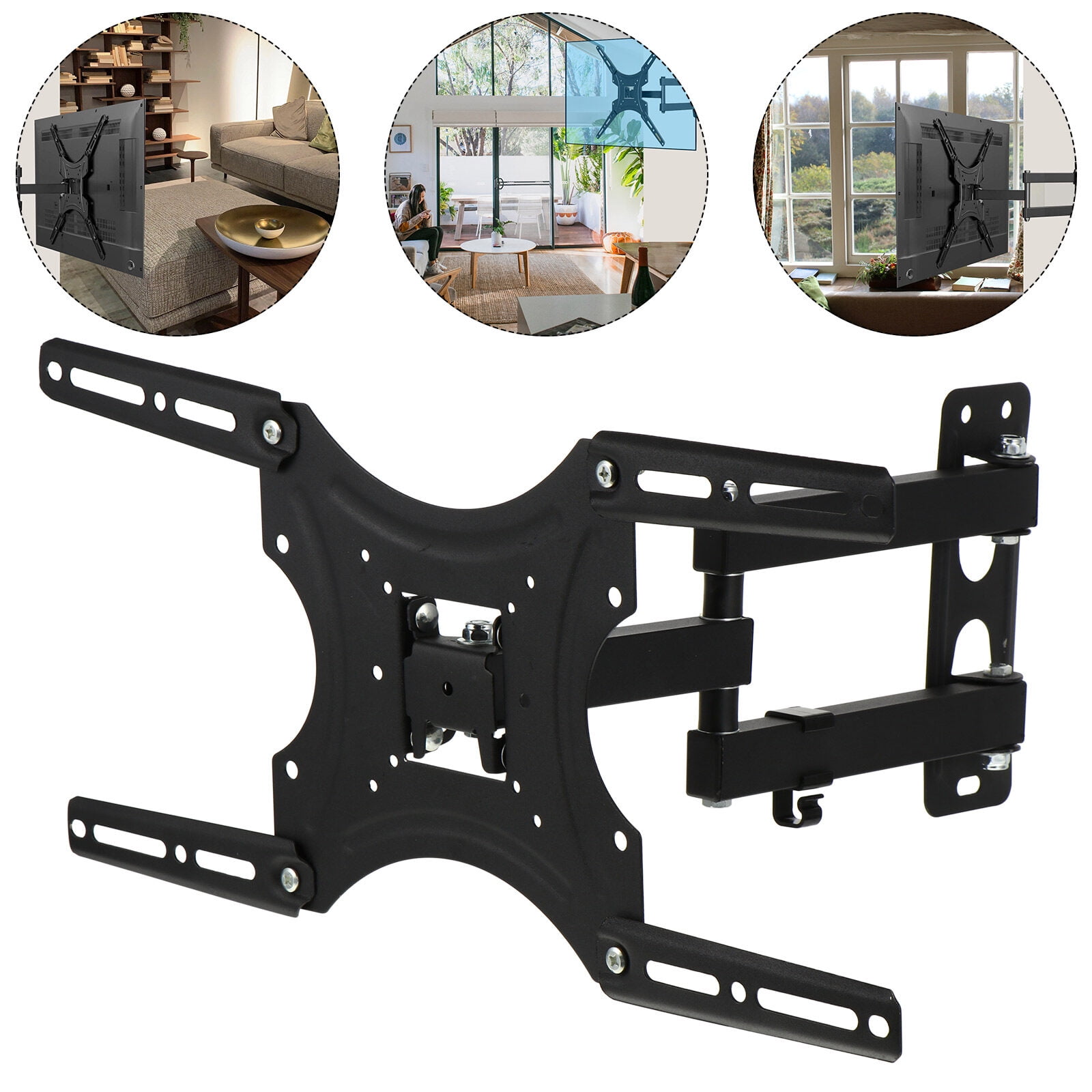 Phenofice Weight Bearing TV Mount Black 1Pcs 14.8x8.8in - Walmart.com