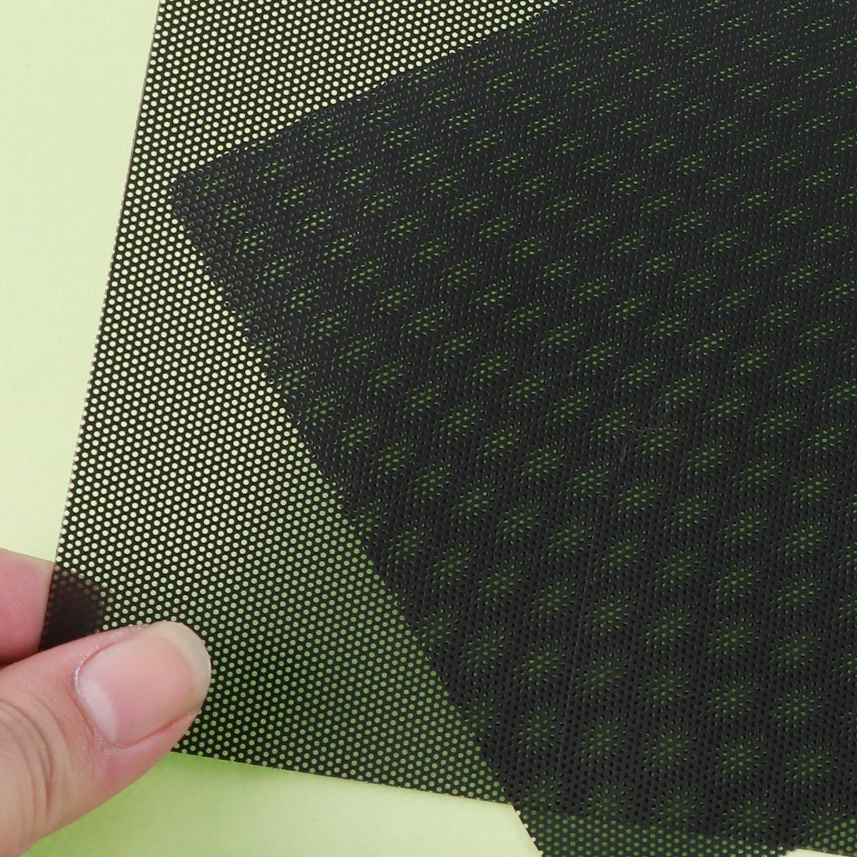 WEKADRIN 2Pcs PC Dust Cover 14 x 5.5in Black Square Mesh for Electrical ...